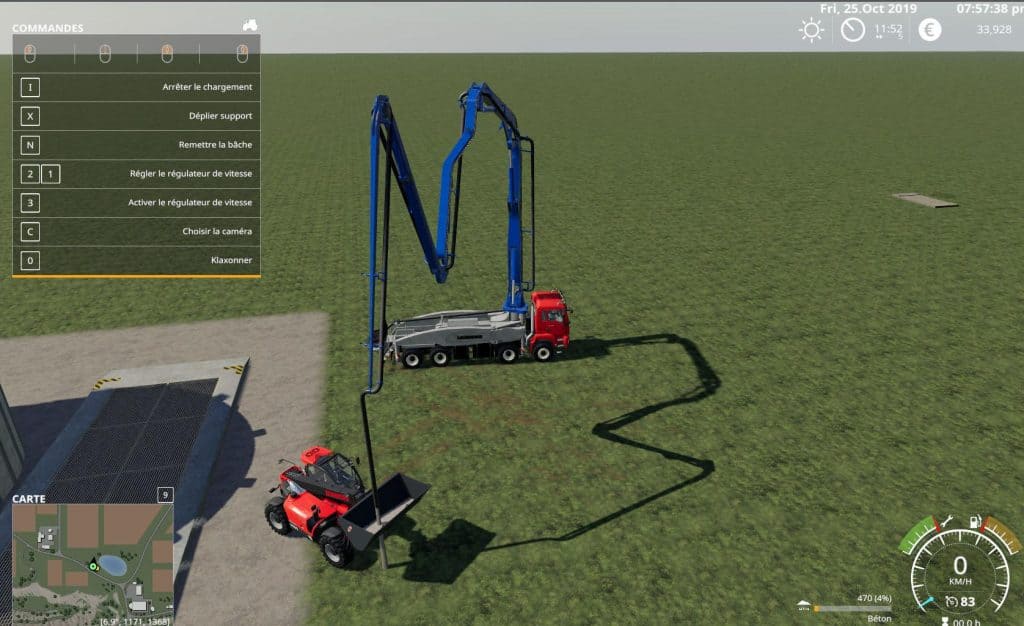 FS19 TGS 44.400 Concrete Pompe v1 (1) - Farming simulator 19 / 17 / 15 Mod