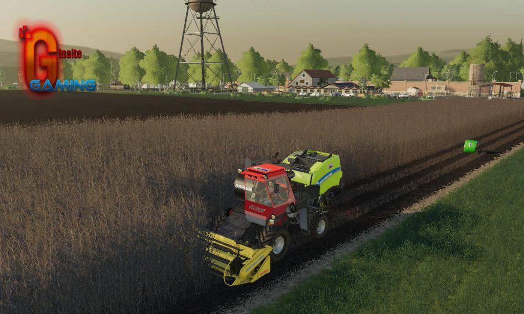 FS19 Wood Chips Bale Making v1.0 - FS 19 Combines Mod Download