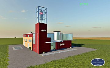 FS19 CocaCola Factory Final (2) - Farming simulator 19 / 17 / 15 Mod