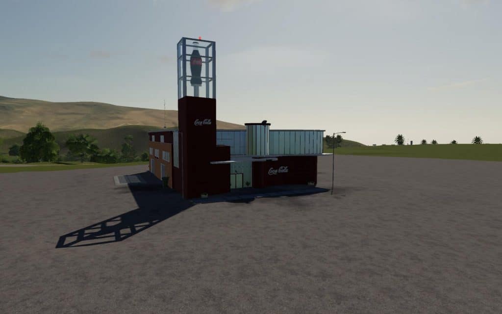 FS19 CocaColaFactory v2.0 - FS 19 Objects Mod Download