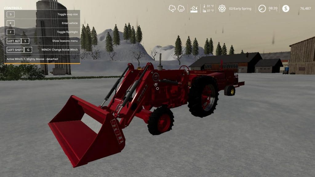FS19 Farmall M v2.0 - FS 19 Tractors Mod Download