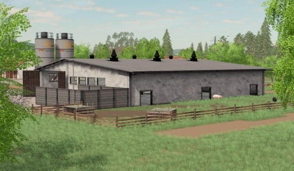 FS19 Placeable Pigsty XL – 500 Pigs 1.2.0 (Seasons Ready) - FS 19 ...