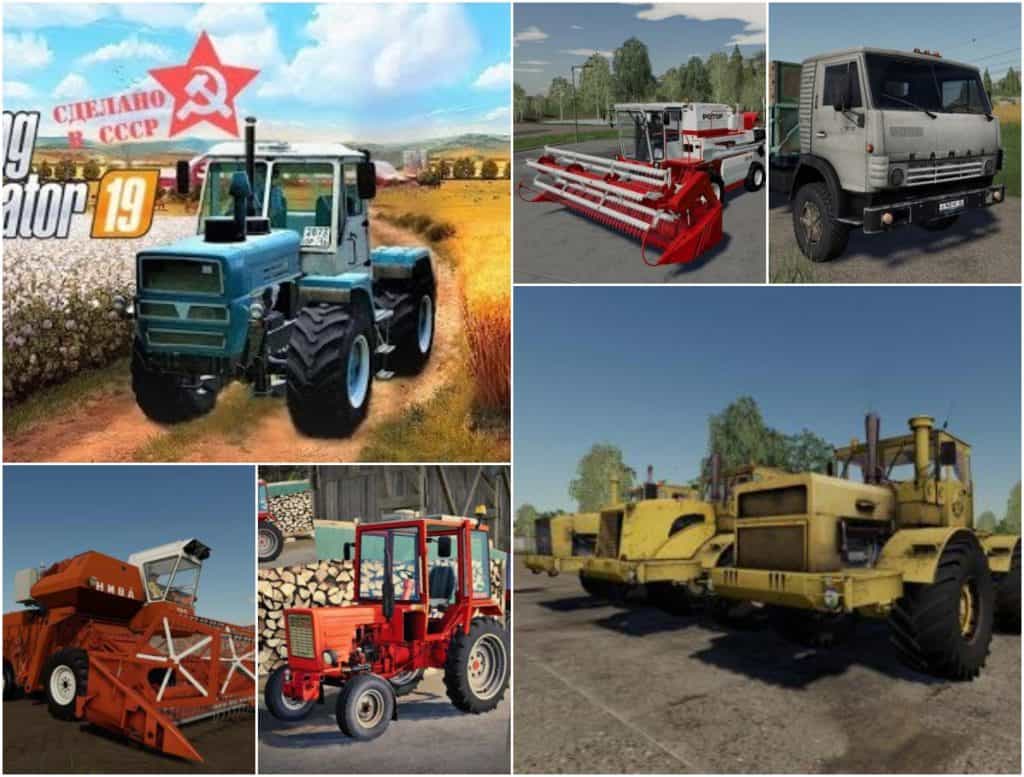 FS19 Russian Old School Farming Mods v1.0.0.0 - FS 19 Packs Mod Download