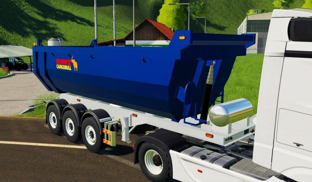 FS19 Schmitz Kipper v1.0 - FS 19 Trailers Mod Download
