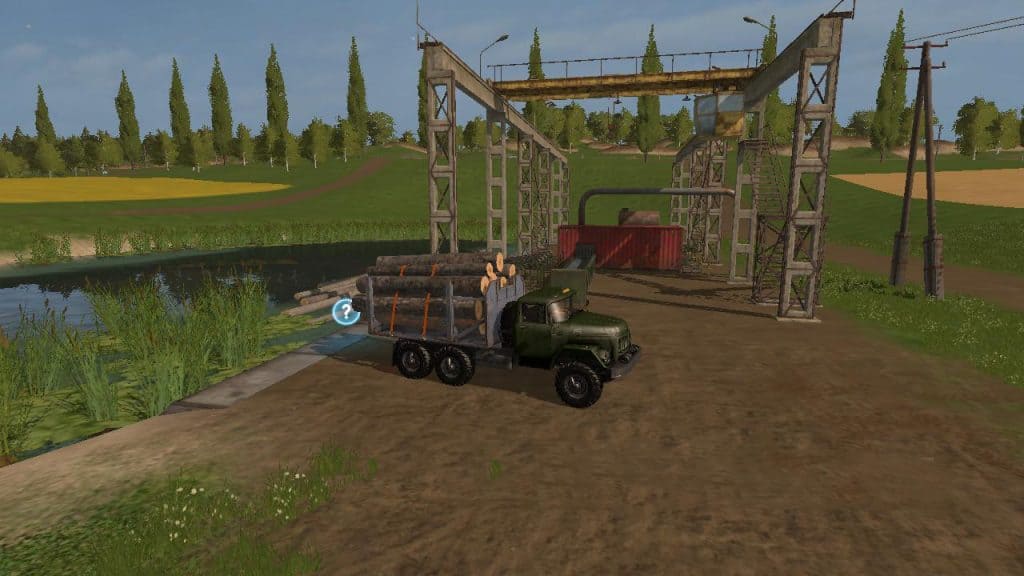 FS17 ZIL 131 Timber truck v2.0 - FS 17 Trucks Mod Download