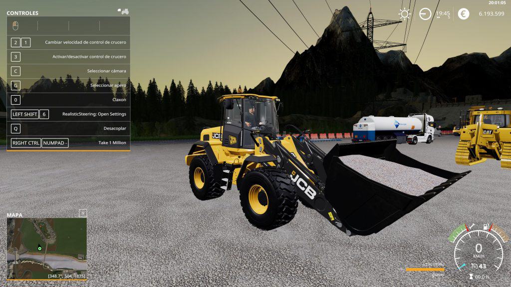 FS19 JCB 435S v0 (2) - Farming simulator 19 / 17 / 15 Mod