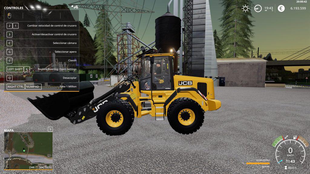 FS19 JCB 435S v0 (4) - Farming simulator 19 / 17 / 15 Mod