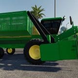 FS19 JD 9965 Cotton Picker 6 row convert BETA - FS 19 Combines Mod Download