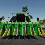 FS19 JD 9965 Cotton Picker 6 row convert BETA - FS 19 Combines Mod Download