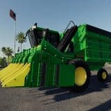 FS19 JD 9965 Cotton Picker 6 row convert BETA - FS 19 Combines Mod Download