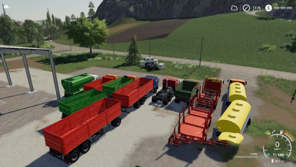 FS19 Pack KamAZ v2.4 (2) - Farming simulator 19 / 17 / 15 Mod