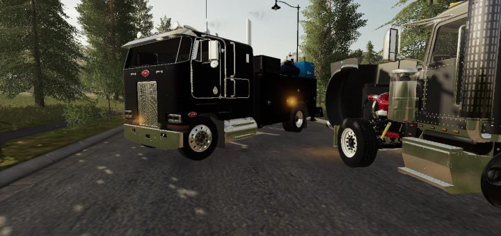 FS19 Peterbilt 389 logging truck - FS 19 Trucks Mod Download
