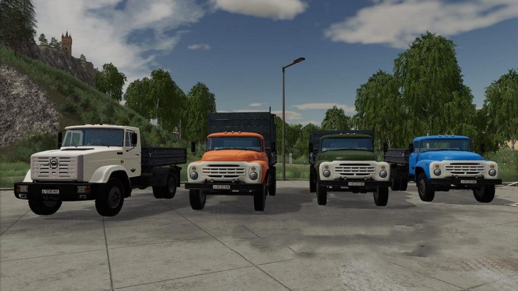 FS19 Zil Pack v1.1.0 (1) - Farming simulator 19 / 17 / 15 Mod