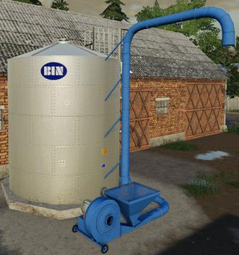 FS19 DMUCHAWA POD SILOS BIN 60 v1.0.0.0 - FS 19 Objects Mod Download