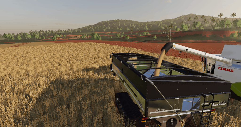 FS19 ELMERSMFG HaulMaster Bulk Augerwagon - FS 19 Trailers Mod Download