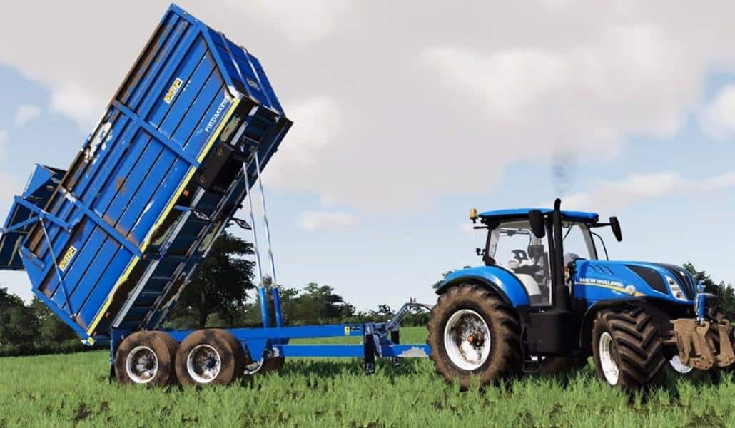 FS19 Smyth Super Cube Bulk Trailer V1.0.0 (4) - Farming simulator 19 ...