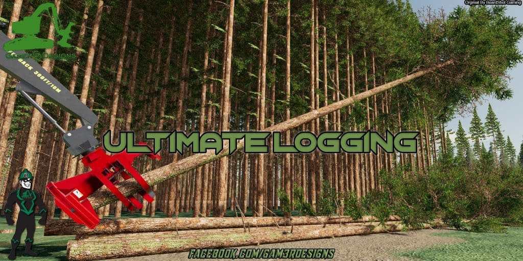 FS19 Ultimate Logging Map v1.1.1 - FS 19 Maps Mod Download