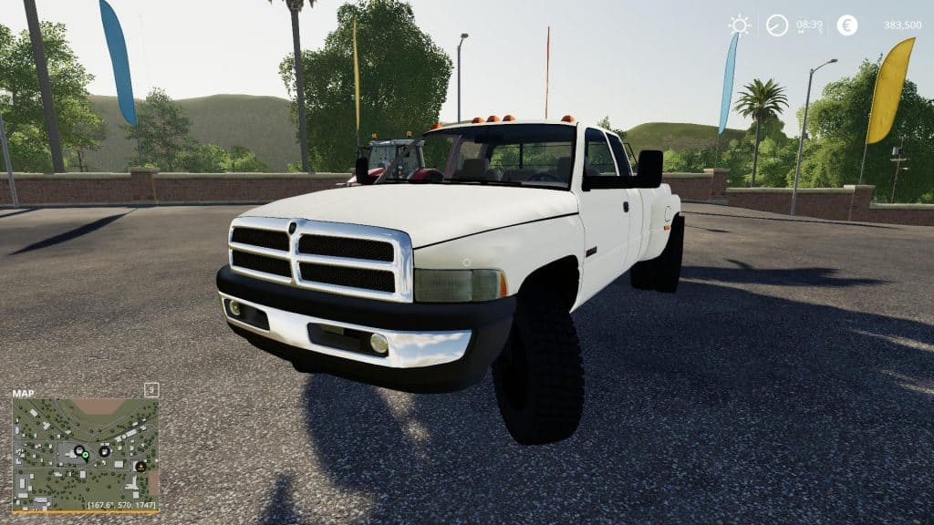 FS19 2nd Gen Dodge Ram 3500 v2.0 - FS 19 Cars Mod Download