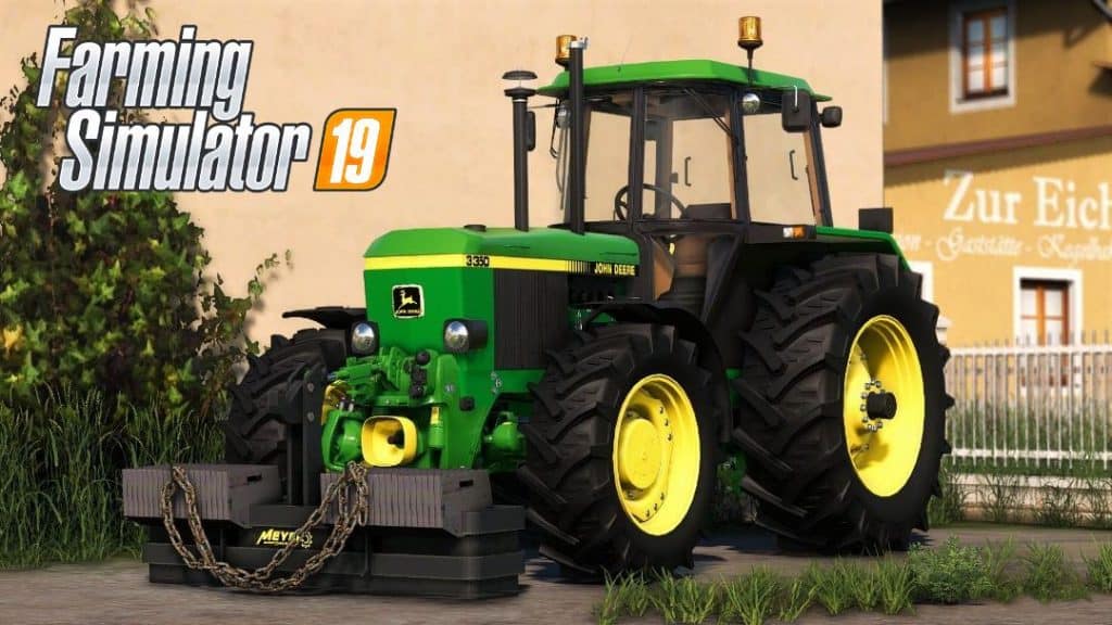 FS19 John Deere 3X50 SERIE v1.0.0.0 - FS 19 Tractors Mod Download