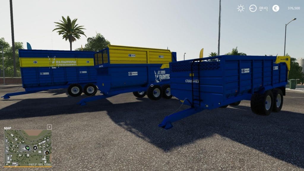 FS19 Kane trailers edit v1.0 - FS 19 Trailers Mod Download