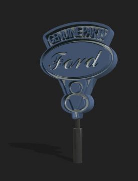 FS19 Old Ford Sign v1 (2) - Farming simulator 19 / 17 / 15 Mod