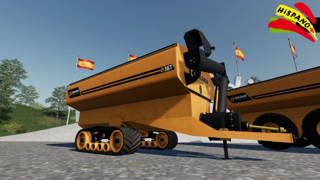 FS19 Coolamon Chaser Bins 36T v1.0.0.0 - FS 19 Trailers Mod Download