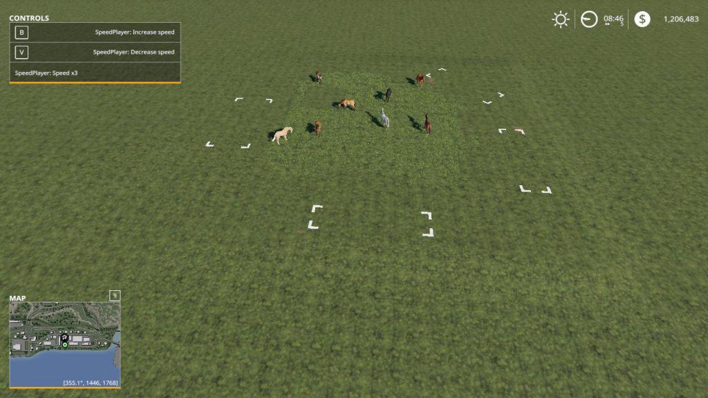FS19 Free Range Horses v1 (3) - Farming simulator 19 / 17 / 15 Mod