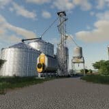 FS19 GSI Grain Storage Bins v1.0 - FS 19 Objects Mod Download