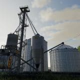 FS19 GSI Grain Storage Bins v1.0 - FS 19 Objects Mod Download