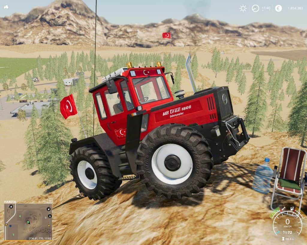 FS19 Mercedes Benz Traktor Paketi v2 (2) - Farming simulator 19 / 17 ...