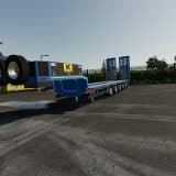 FS19 NC Low Loader v2.0.0.0 - FS 19 Trailers Mod Download