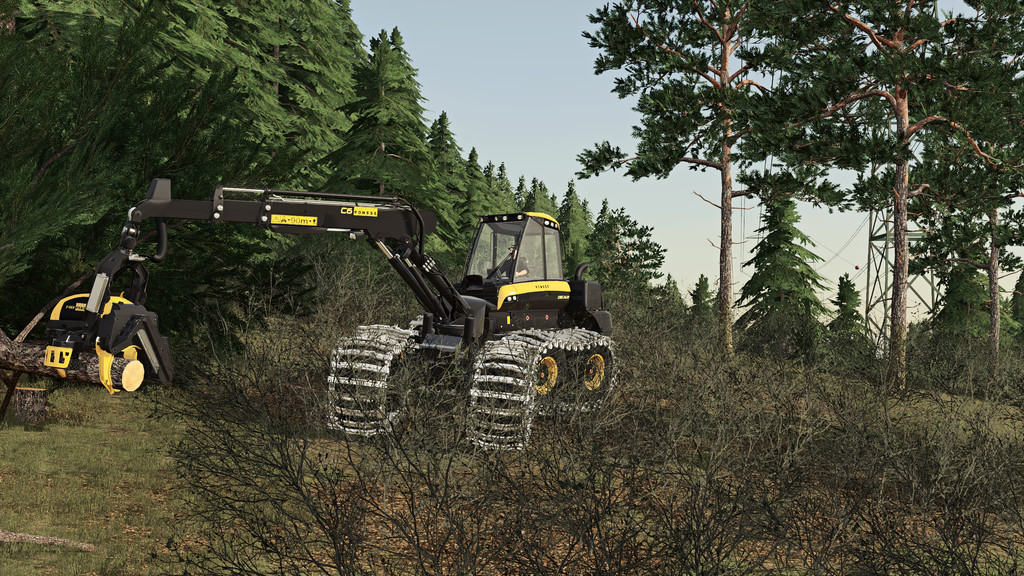 FS19 Ponsse Bear 1.0.1.0 - FS 19 Forestry Mod Download