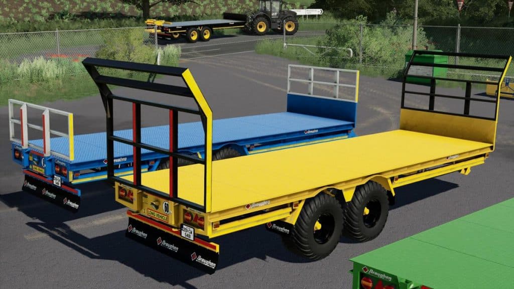 FS19 Broughan 28 Foot Bale Trailer v1.1.0 (3) - Farming simulator 19 ...