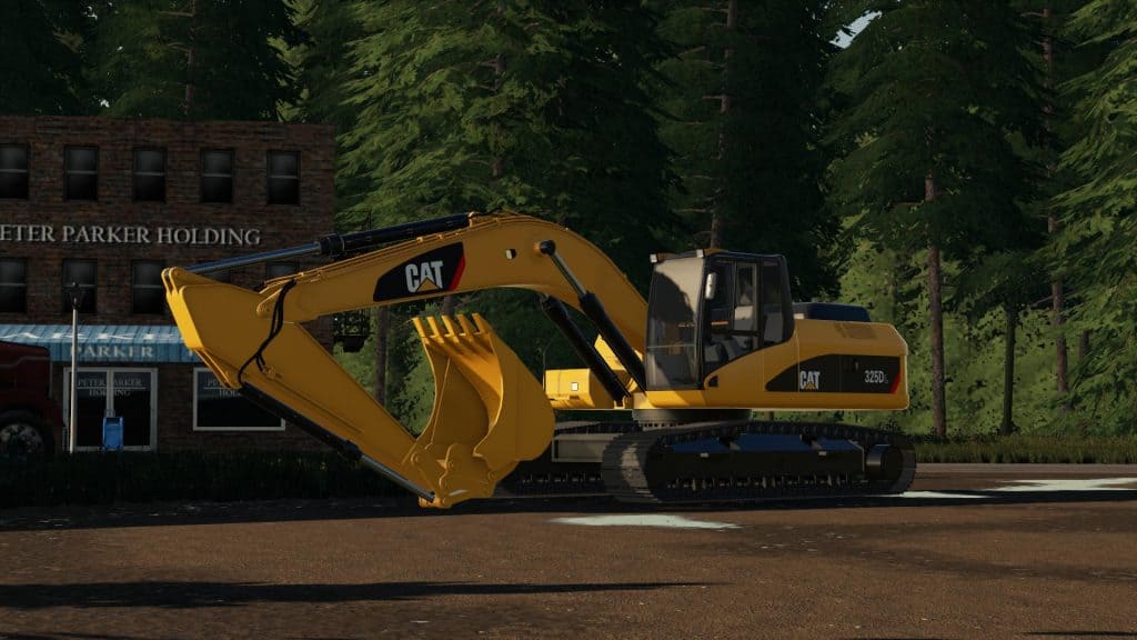 FS19 Cat 325DL Excavator v1.0.0.0 - FS 19 Forklifts / Excavators Mod ...