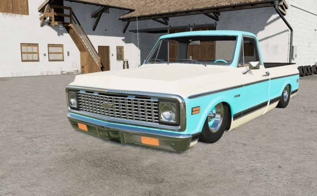 FS19 Chevrolet C10 Cheyenne Fletside 1971 V1.0 - FS 19 Cars Mod Download