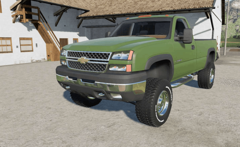 FS19 Chevrolet Silverado 2500 HD Regular Cab 2006 - FS 19 Cars Mod Download