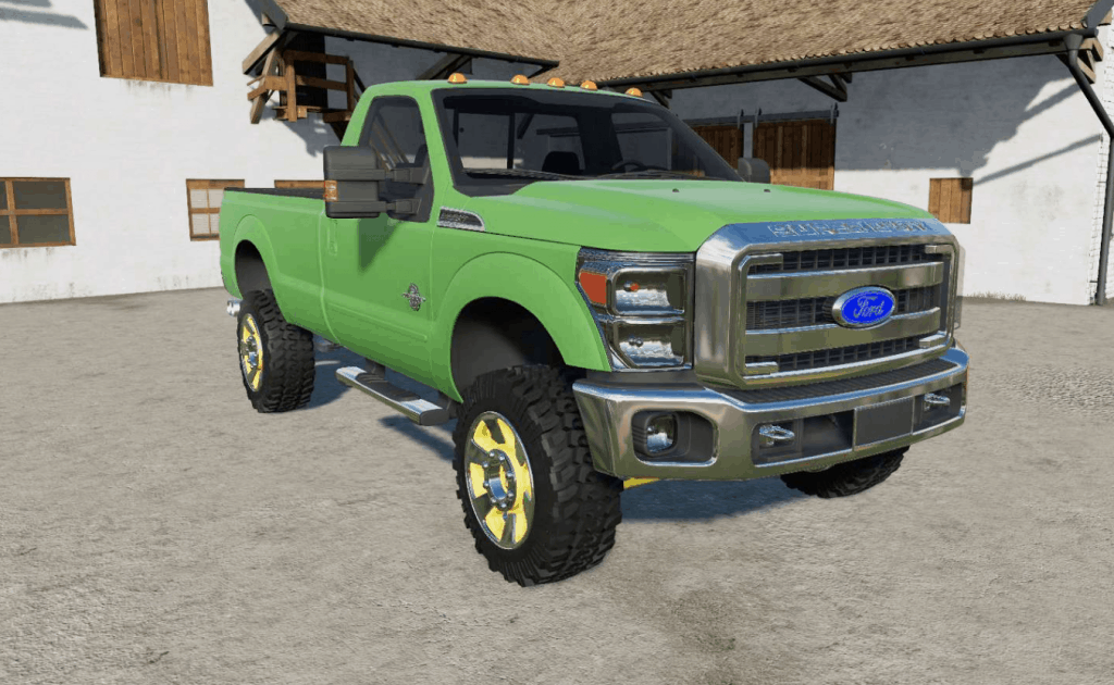 FS19 Ford F-350 Super Duty Regular Cab 2011 - FS 19 Cars Mod Download