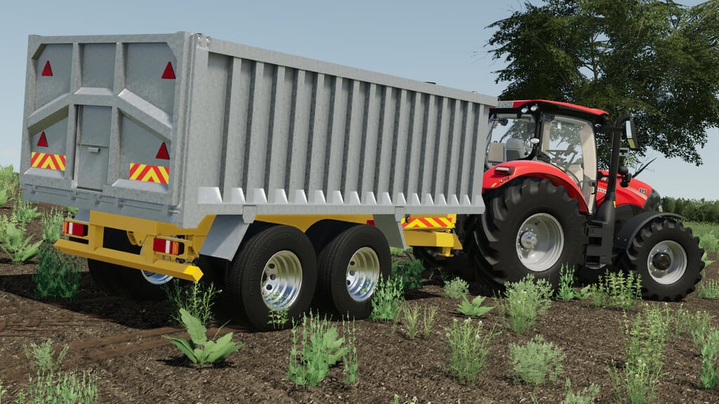 FS19 16F Silage Trailer 1.0.0 (2) - Farming simulator 19 / 17 / 15 Mod