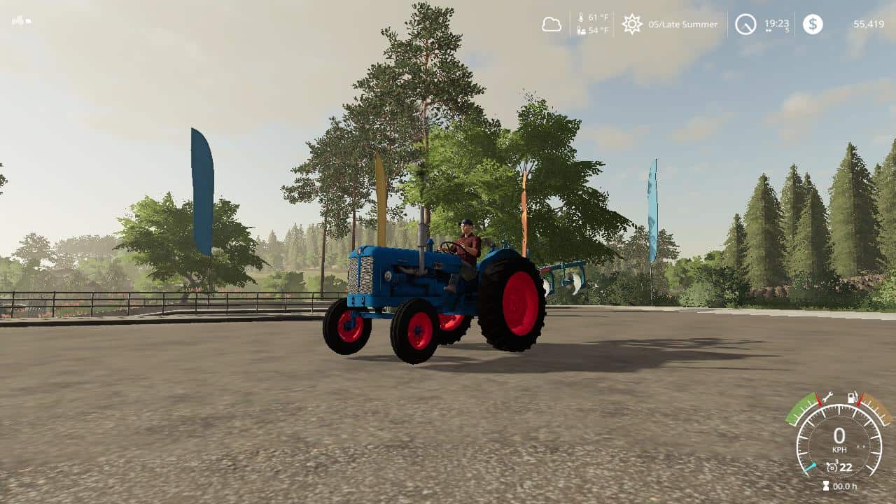 FS19 Fordson Power Major wip v1.0 - FS 19 Tractors Mod Download