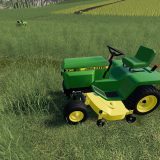 FS19 John Deere 332 Lawn Tractor with Lawn Mower and Garden v2.0 - FS ...