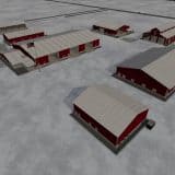 FS19 Michigan Farms Map Shed Pack v2.0 - FS 19 Packs Mod Download