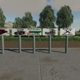 FS19 Signs v1.3.1 - FS 19 Objects Mod Download