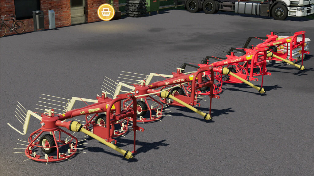 FS19 Vicon PZ Haybab 300 Tedder Rake 1.0.0 (1) - Farming simulator 19 ...