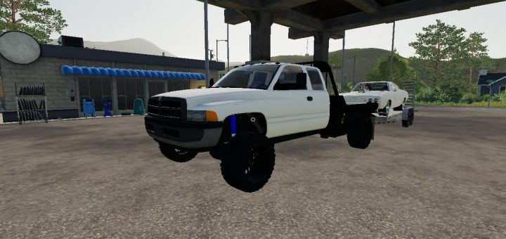 FS19 Dodge Ram Nerd MP v1.0 - FS 19 Cars Mod Download