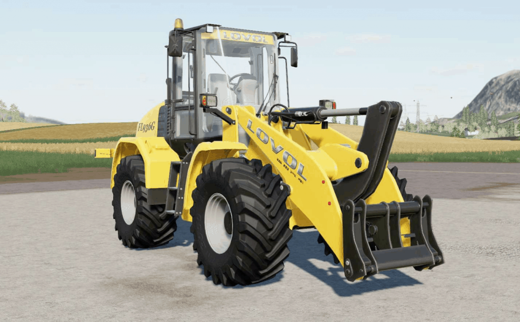 FS19 Foton Lovol FL-938G v2.0 - FS 19 Forklifts / Excavators Mod Download