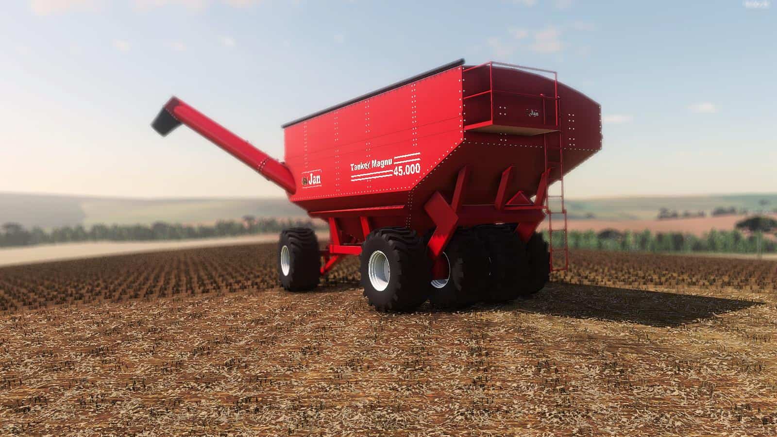 FS19 Jan Tenker Magnu 45000 v1.0 - FS 19 Trailers Mod Download