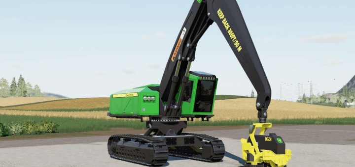 FS19 John Deere 948L Skidder v1.0 - FS 19 Forklifts / Excavators Mod ...