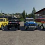 FS19 Mercedes Benz G-Class Skinpack SG v1.0 - FS 19 Cars Mod Download