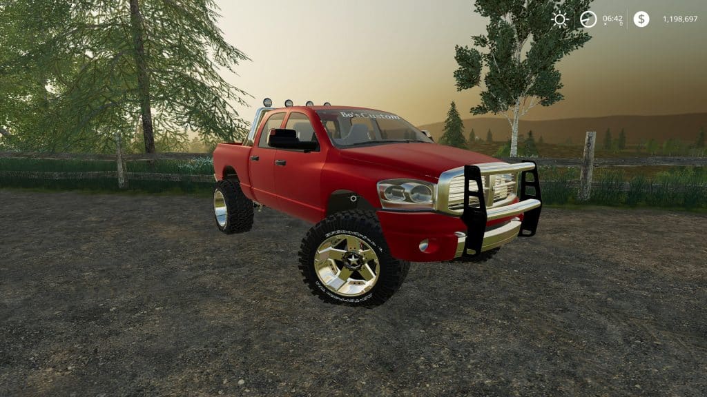 FS19 2007 Dodge Ram v1.0.0 (2) - Farming simulator 19 / 17 / 15 Mod
