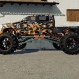 FS19 F-250 Monster Truck v1.7.2.0 - FS 19 Cars Mod Download